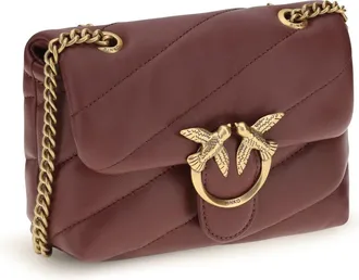 Pinko Love Baby Shoulder Bag - Brown