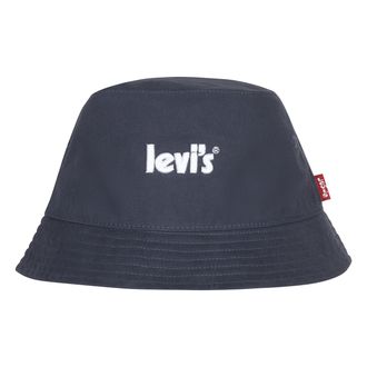 Levi's Kids Lan poster logo bucket cap Unisex Einheitsgr&ouml;&szlig;e India Ink