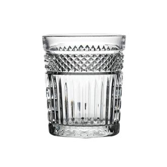 Libbey Radiant altmodische Doppelgl&auml;ser, 350 ml, Set mit 12 St&uuml;ck - Vintage-Schliff-Glas