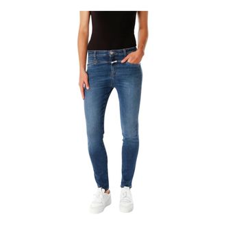 Closed Femme, Jeans, Bleu, Taille: W24 Jeans Slim-fit