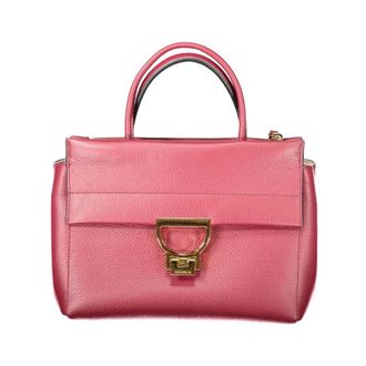 Coccinelle Femme, Sacs, Violet, Taille: ONE Size Sac à Main Femme en Cuir Violet