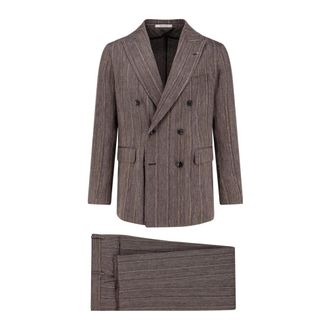 Tagliatore Homme, Costumes, Brun, Taille: XL Blazer Crois&eacute;