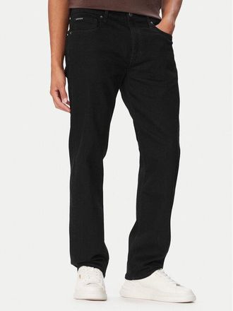 Guess Jeans M6BA1B D1832 Schwarz Straight Leg