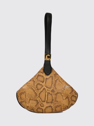 Coccinelle Mini-Handtasche aus Leder mit Python-Print und Handschlaufe