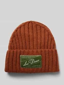 Les Deux Wollm&uuml;tze mit Label-Patch