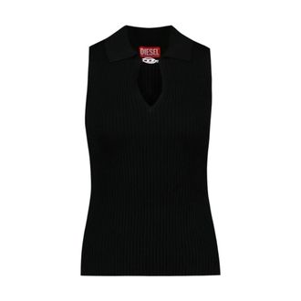 Diesel Damen, Oberteile, Schwarzk, LGr&ouml;&szlig;e