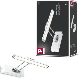 Paulmann 99891 Galeria LED Bilderleuchte Beam Thirty 5W Weiß/Chrom 230V Metall