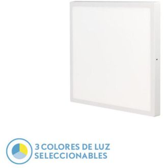 Fabrilamp Panneau plat 48w 3000k-4000k-6500k 3,8x50x50 white 4800lm