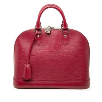 Louis Vuitton Pre-owned Cuir sacs-louis-vuitton - Femme - Pre-owned - Rouge - Taille: ONE Size