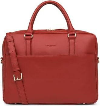 Lancaster Sac porte documents Femme Ref 47054 Rouge 38 * 29 * 8