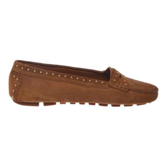 Baldinini Studded Suede Loafer - - Shoes - Damen - Braun - 38 1/2 EU