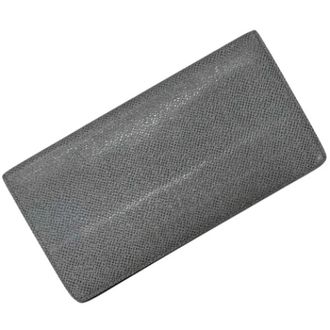 Louis Vuitton Portefeuille long (bi-pli) Pre-owned - Homme - Pre-owned - Gris - Taille: ONE Size