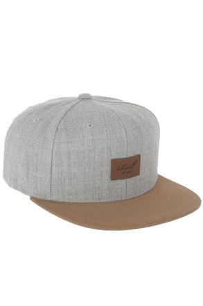 Reell Herren Kappe Suede Cap (Heather Light Grey) (One Size)