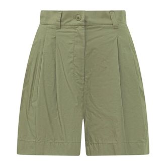 Max Mara Damen, Shorts, Gr&uuml;n, LGr&ouml;&szlig;e
