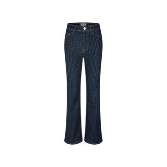 Baum Und Pferdgarten Femme, Jeans, Bleu, Taille: W28 Novelle Flared Jeans