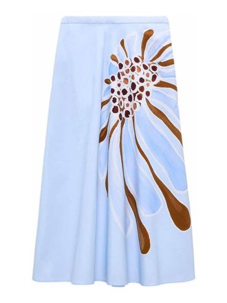 Dorothee Schumacher Jupe Midi - Bleu
