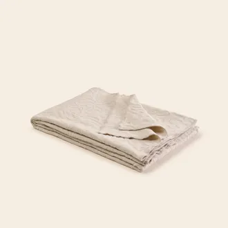 Madura Plaid Corinna Ivoire - BLANC