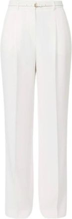 Max Mara Femme, Pantalons, Blanc, Taille: 40 FR Pantalon Cady Taille Haute