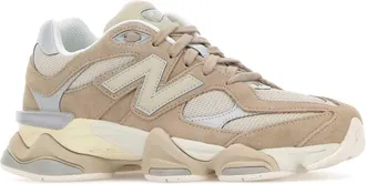 New Balance Unisex Multicolor Suede And Fabric 9060 Sneakers Driftwood