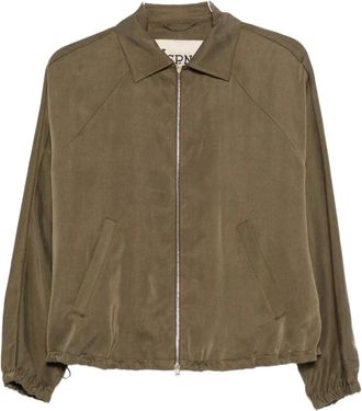 Herno Femme, Vestes, Brun, Taille: 36 FR Veste Lyocell