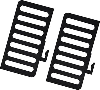 Aboofan 2stücke Regalteiler Aus Kunststoff Holzregale Schrankteiler Als Organizer Hohe Trennwand Für Schuhschränke Verhindert Umkippen Von Schuhen