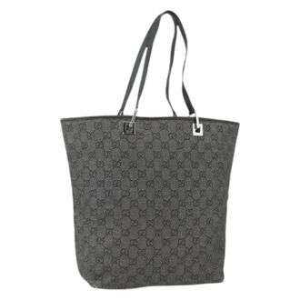 Gucci Pre-owned Canvas Tote - - Pre-owned - Damen - Schwarzk - ONE SIZE