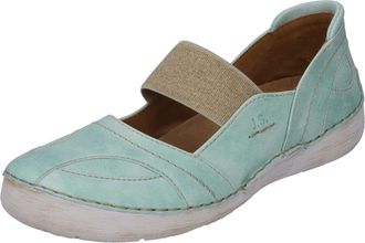 Josef Seibel Damen Riemchenballerinas Fergey 89,Weite G (Normal),Wechselfu&szlig;bett,Ausgehschuhe,Abendschuhe,Slip-ons,Pumps,Gr&uuml;n (Mint),36 EU