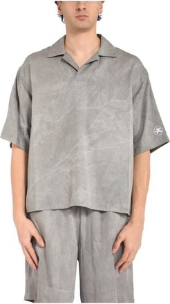 BONSAI Homme, Tops, Gris, Taille: XL Polo &agrave; Col V