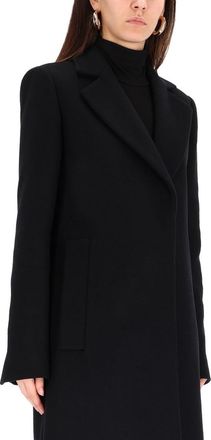 Sportmax Virgin Wool Coat - Black