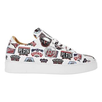 Philipp Plein Carson Patches Low-Top Sneakers - - Shoes - Herren - Wei&szlig; - 46 EU