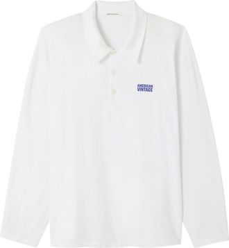 American Vintage T-Shirt Ample Col Polo American Vintage