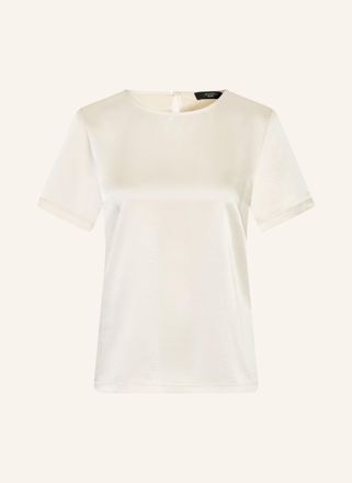 Max Mara Weekend Max Mara Blusenshirt Zona Im Materialmix weiss