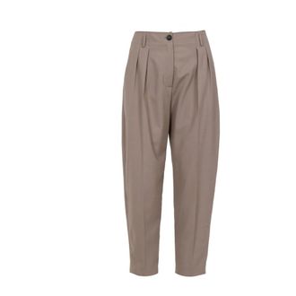 Erika Cavallini Semi Couture Semi-Couture Hose - - Trousers - Damen - Grau - L