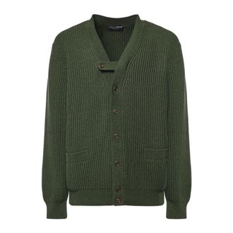 Dolce & Gabbana Cardigans - - Knitwear - Herren - Gr&uuml;n - XL