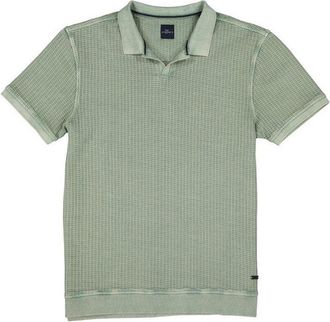 Engbers Poloshirt Herren Poloshirt mit Struktur, Gruen