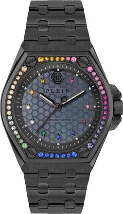 Philipp Plein Extreme Rainbow Quartz Uhr - - Accessories - Damen - Schwarzk - ONE SIZE