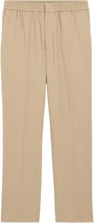 Ami Homme, Pantalons, Beige, Taille: XL Pantalon &agrave; Taille &Eacute;lastiqu&eacute;e