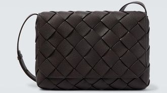 Bottega Veneta Crossbody Bag Diago Large aus Leder