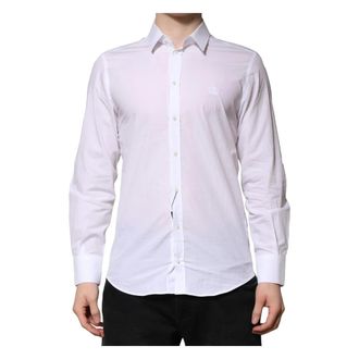 Dolce & Gabbana Wei&szlig;es Martini Langarm Formelles Hemd - - Shirts - Herren - Wei&szlig; - M
