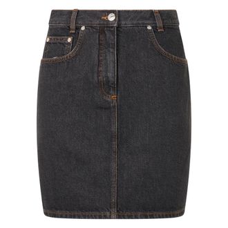Moschino Damen, R&ouml;cke, Grau, XLGr&ouml;&szlig;e