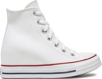 Converse Sneakers aus Stoff Converse Chuck Taylor All Star Wedge Platform A11908C Weiß