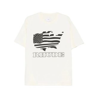 Rhude Herren, Oberteile, Wei&szlig;, XLGr&ouml;&szlig;e