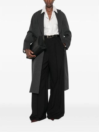 Vince Wool Blend Coat - Gray