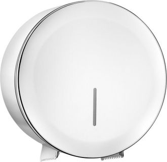 Cosmic Architect Distributeur de papier hygiénique acier inoxydable brillant murale seulement vissé - Cosmic