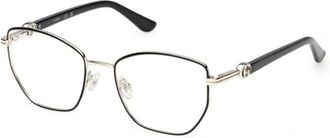 Guess Femme, Accessoires, Noir, Taille: 52 MM Cat Eye Optical Frame