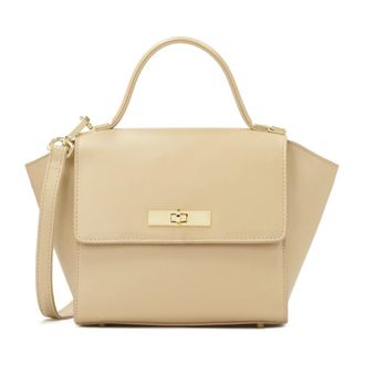 Kazar Beige Handtasche mit verl&auml;ngerten Seiten - - Bags - Damen - Beige - ONE SIZE