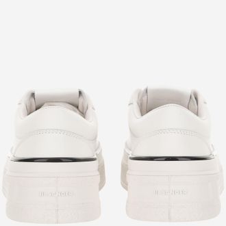 Jil Sander Womens Sneakers Calfskin White Trainers