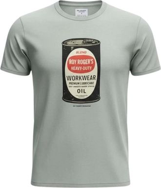 Roy Rogers Homme, Tops, Vert, Taille: XL T-shirt Workwear