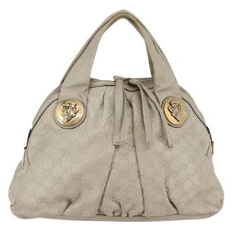 Gucci Sac &agrave; main en cuir Pre-owned - Femme - Pre-owned - Blanc - Taille: ONE Size