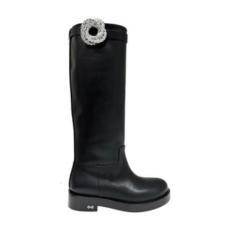 Mach & Mach Mach & Mach, Femme, Chaussures, Noir, Taille: 40 EU Bottes montantes Galaxy